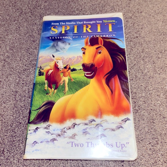 Dreamworks | Media | 6 Movies Vhsdvds Spirit Stallion Of The Cimarron ...